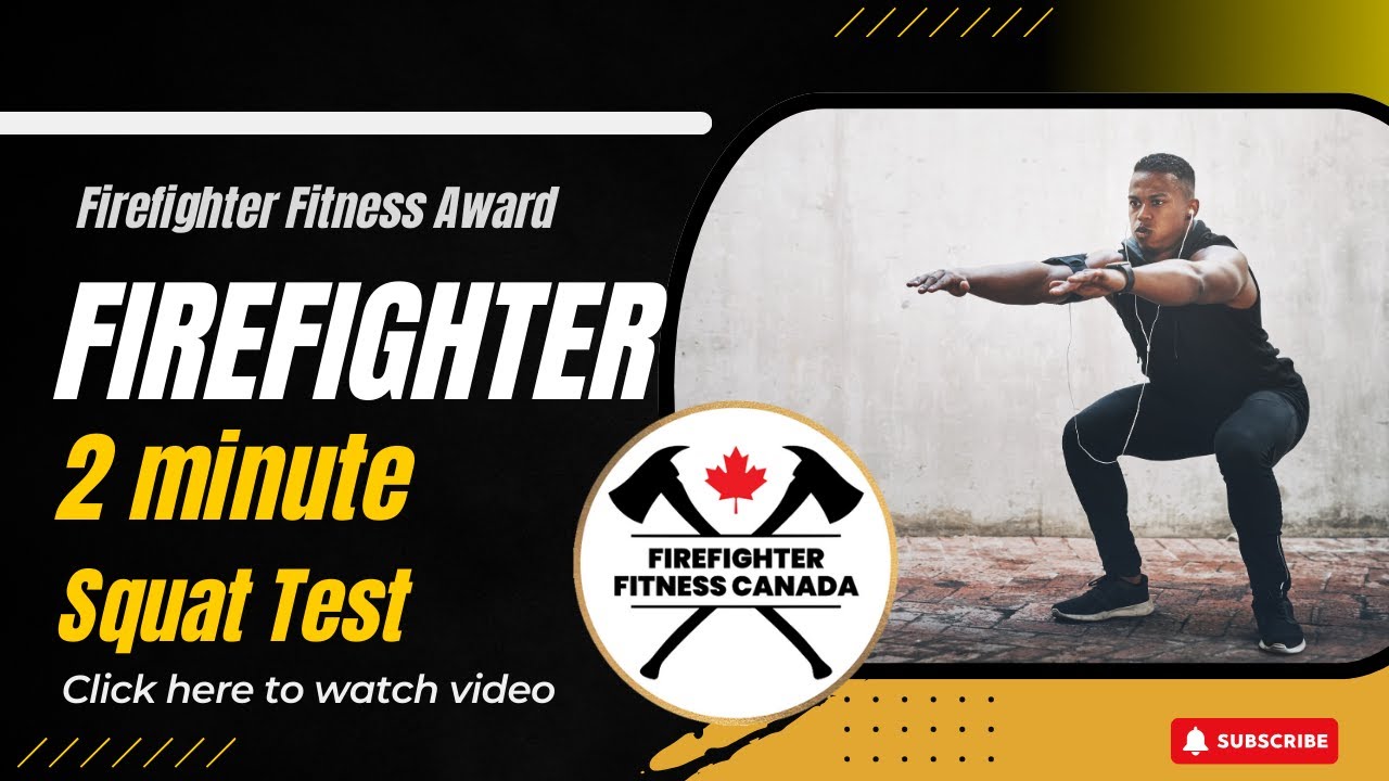 2 Minute Squat Test - Firefighter Fitness Test - YouTube