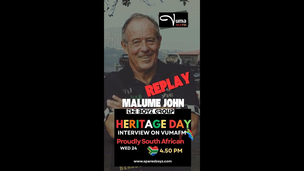Malume John | Heritage Day Interview on Vuma FM. Ubuntu Spirit in ...