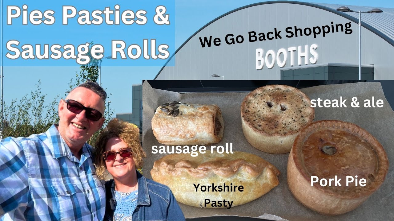 Pork Pie Steak and Ale Pie Yorkshire Pasty & Sausage Roll From BOOTHS ...