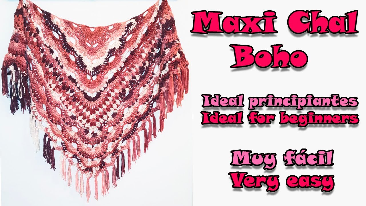 Maxi Chal Boho. Muy fácil y rápido de hacer. - YouTube
