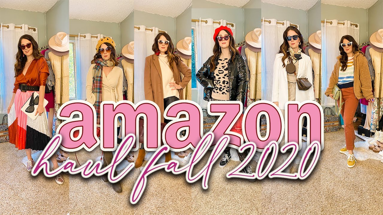 Amazon Clothing Haul Fall 2020 | Affordable Outerwear + Sweaters! - YouTube