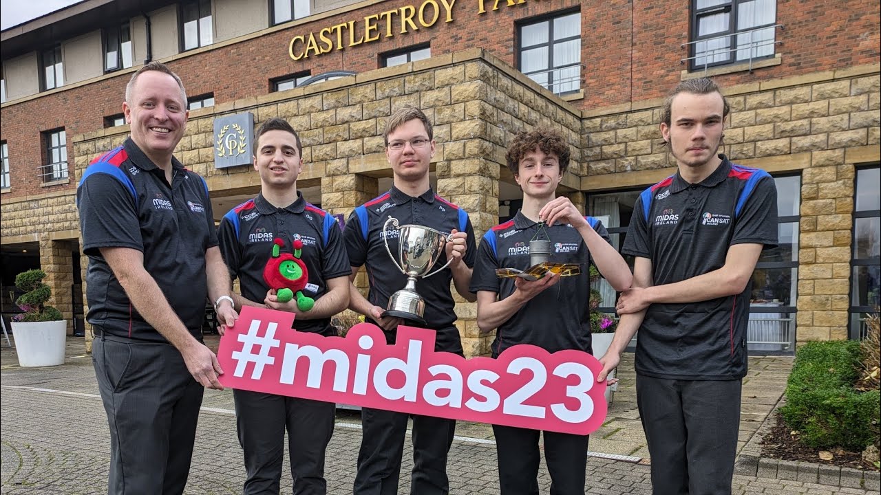 Colàiste Chiaràin CANSAT Winners Speak at MIDAS Ireland Conference 2023 ...