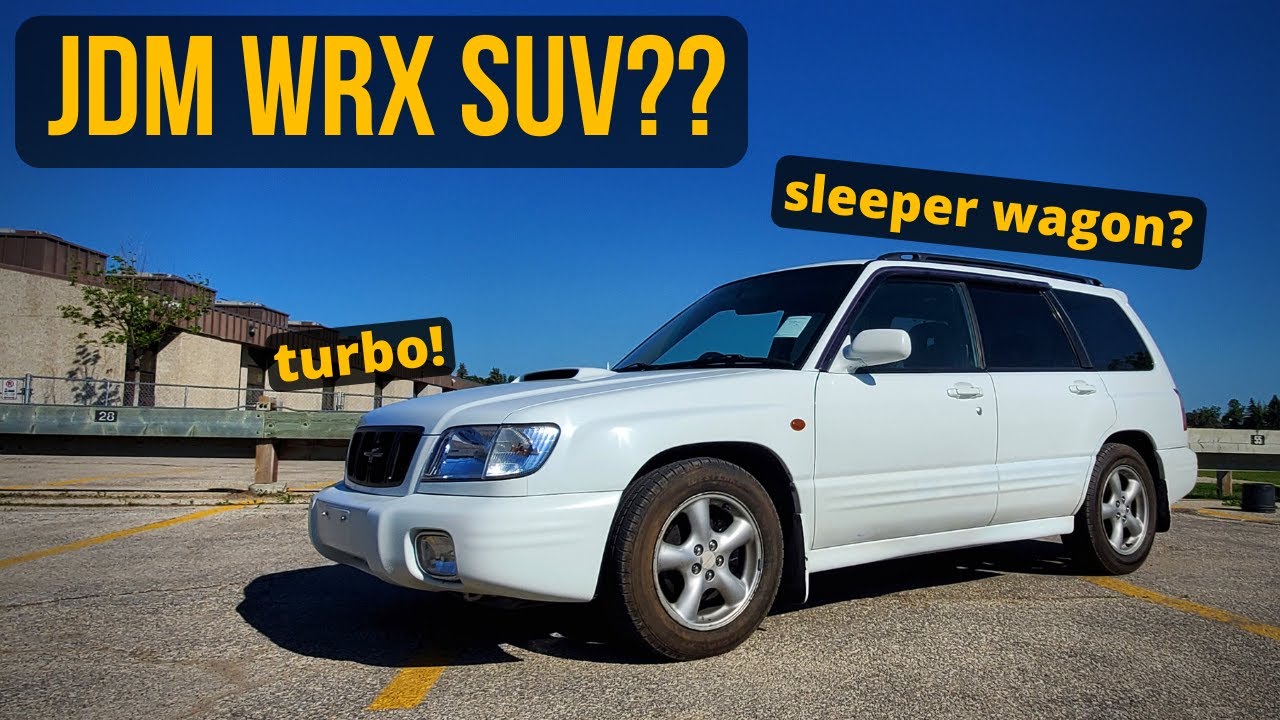 2001 JDM Subaru Forester ST-B Turbo Walk around - YouTube