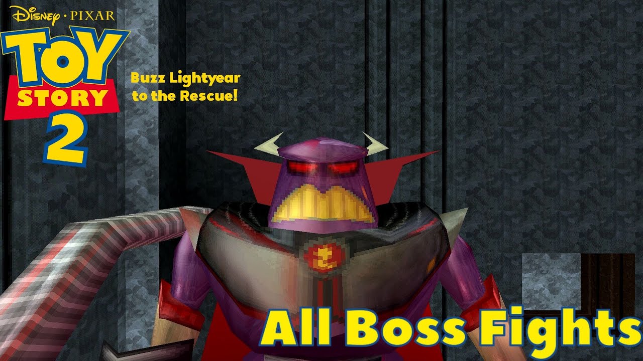 Toy Story 2: Buzz Lightyear to the Rescue! - All Boss Fights (No Damage ...