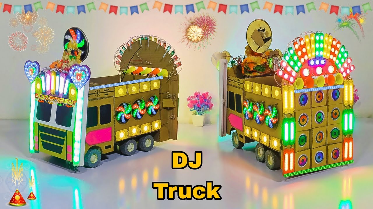 Mini Dj Truck Loading at home Diy Mini Dj Truck making Dj Box Kaise ...