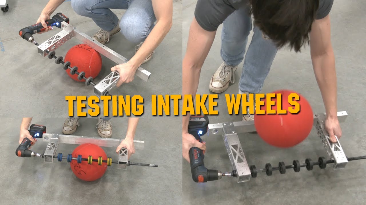 Testing Intake Wheels REV and TTB Robot in 3 Days Kettering University ...