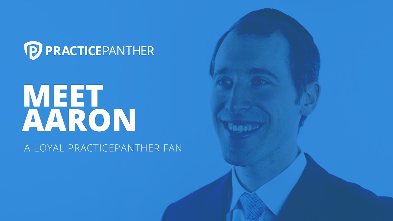 Meet Aaron, a loyal PracticePanther fan! - YouTube