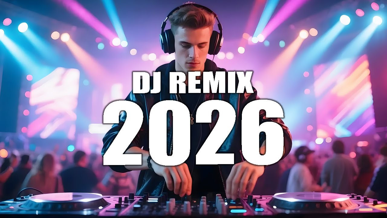 DJ REMIX 2026 -Remixes & Mashups of Popular Songs 2026 - DJ Remix Song ...