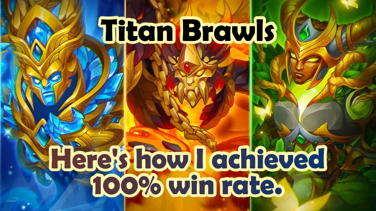 Titan Brawl Day 2 || This is how to achieve a 100% win rate - YouTube