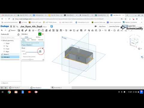 DPI OnShape Phone Case Part 1 - YouTube
