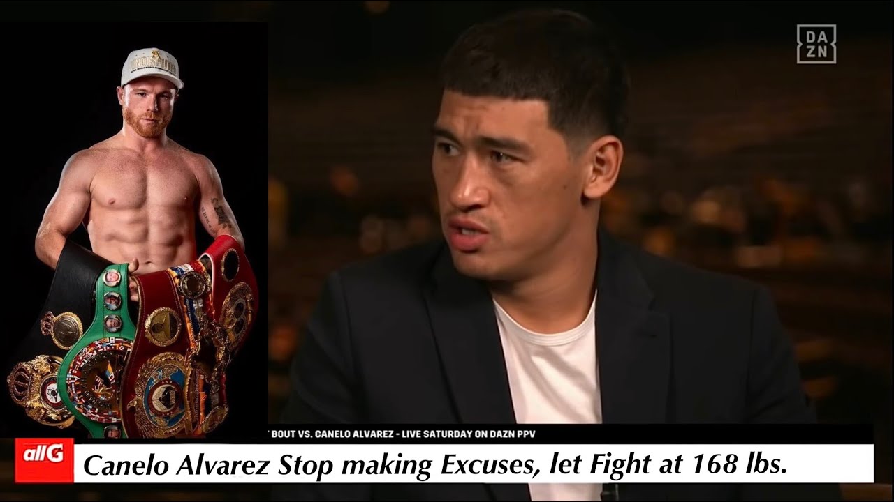 “168 lbs, No EXCUSES anymore” — Dmitry Bivol CALLS OUT Canelo Alvarez ...