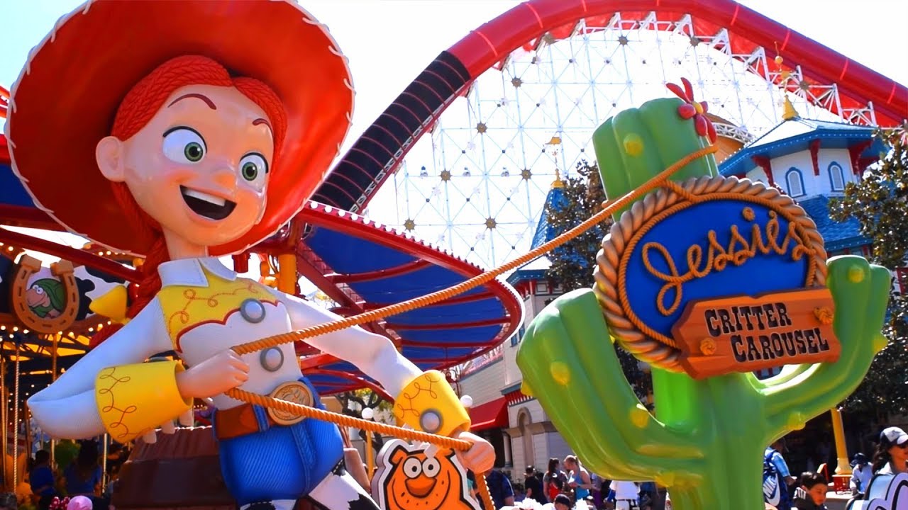 Brand New Jessie’s Critter Carousel at Disney California Adventure ...