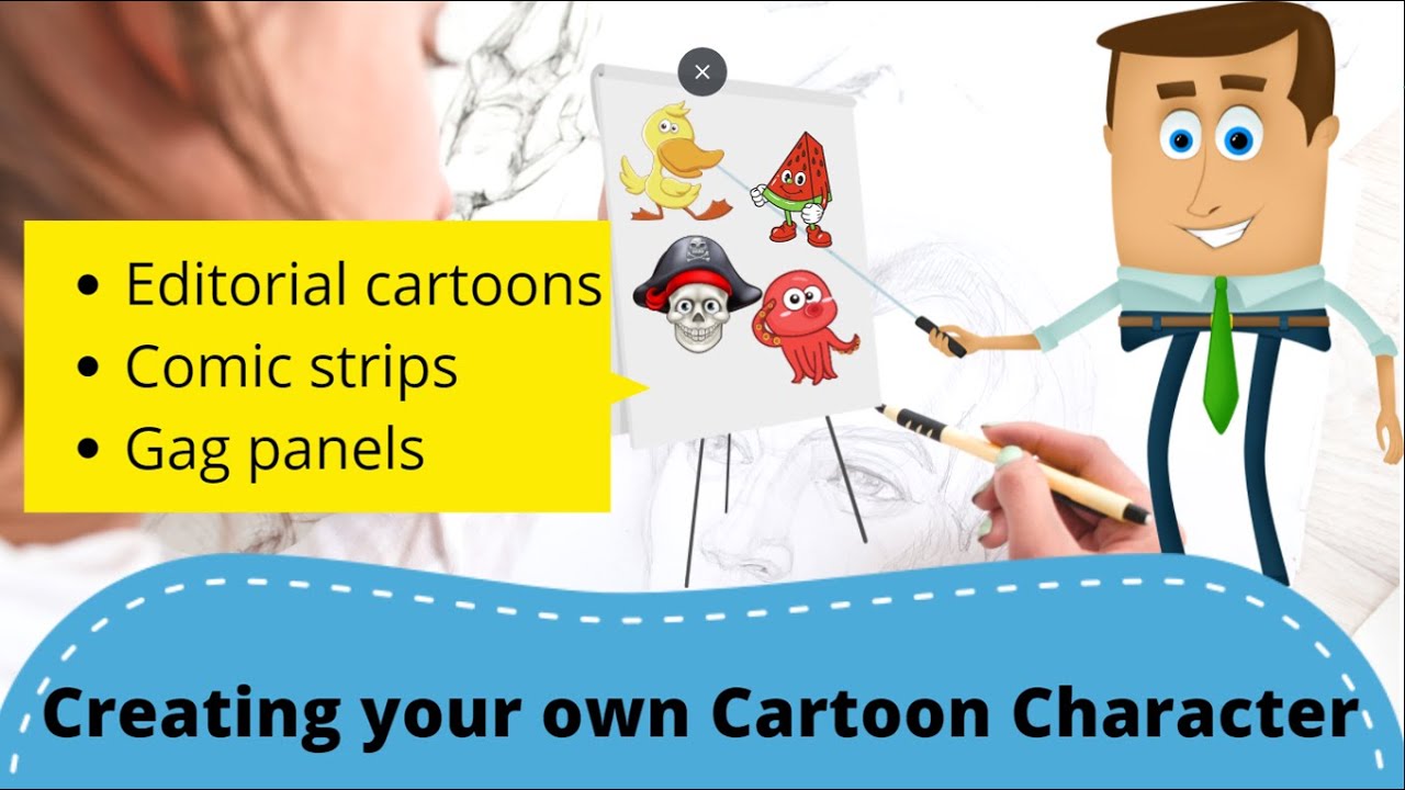 Creates own cartoon character to entertain, express opinions, ideas ...
