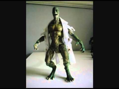 Custom Joker, Batman, Bane, Spiderman & Lizard - YouTube