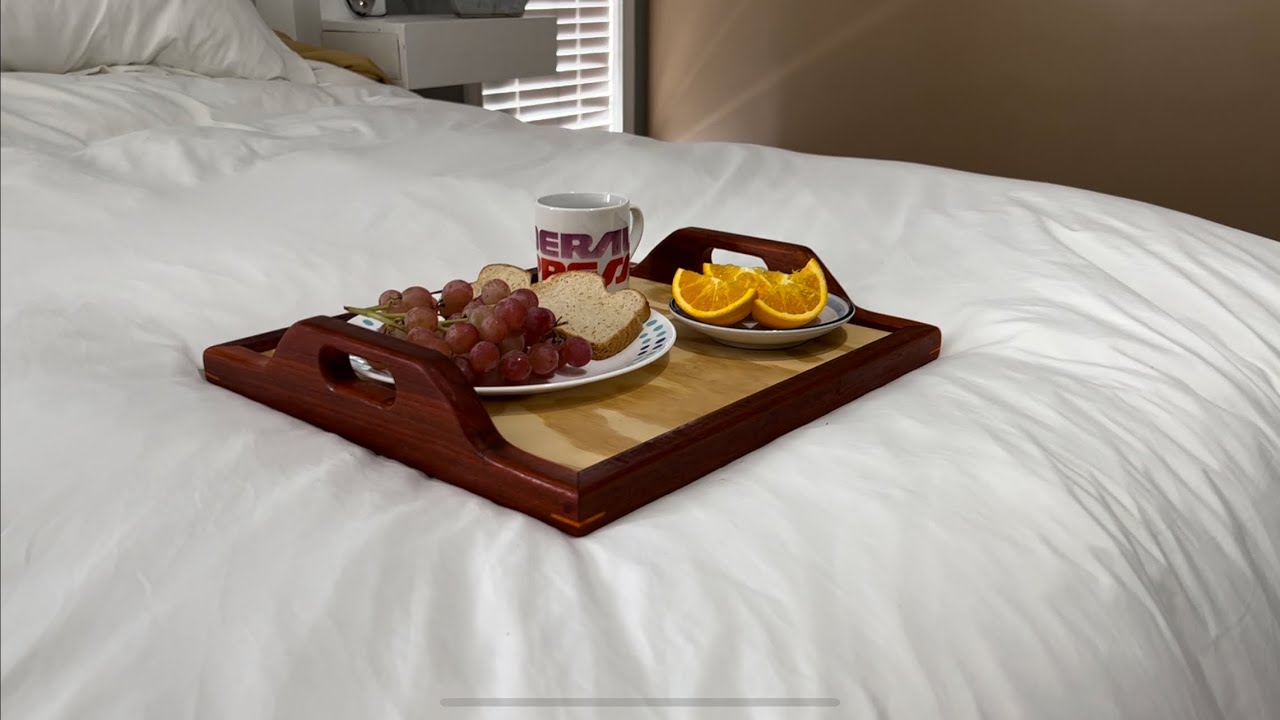 How to build a Serving Tray - YouTube