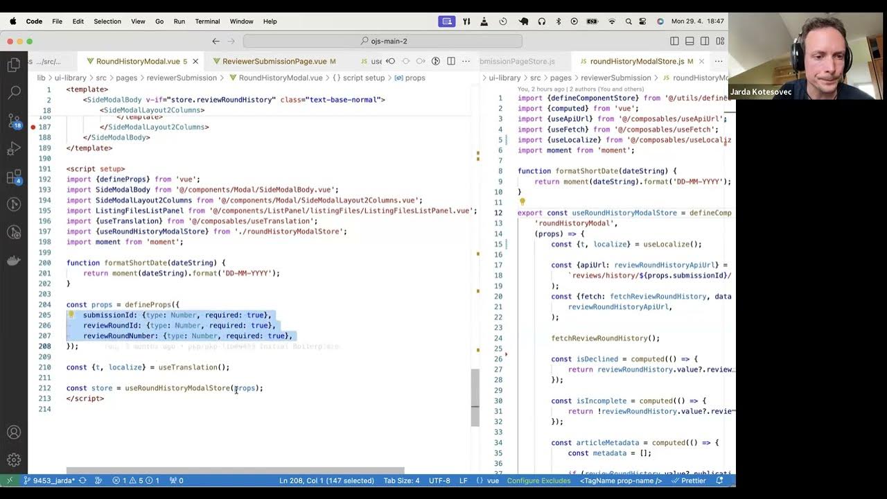 VueJS and PKP Software: Developing with Storybook and Pinia - YouTube