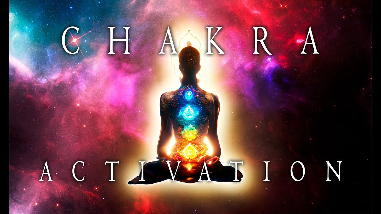 ACTIVATION OF THE CHAKRAS Powerful music for deep meditation / Positive ...
