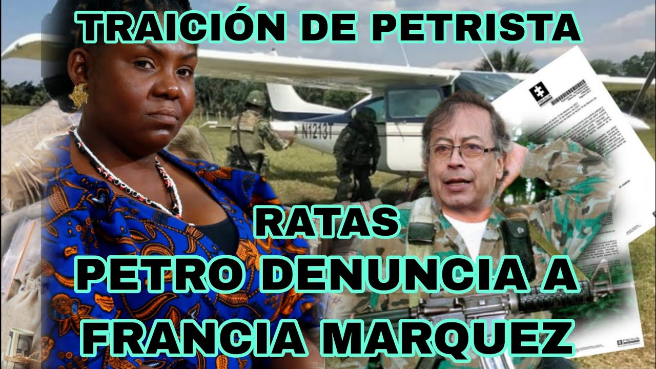 PETRO DICE QUE FRANC1A M@RQUEZ ES UNA RATA - YouTube