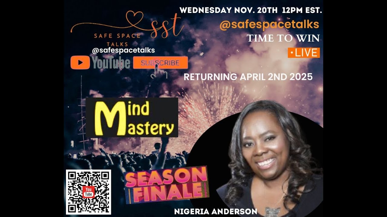 Season Finale #safespacetalks #seasonfinale #livestream #mindmastery #podcast #viralreels # ...