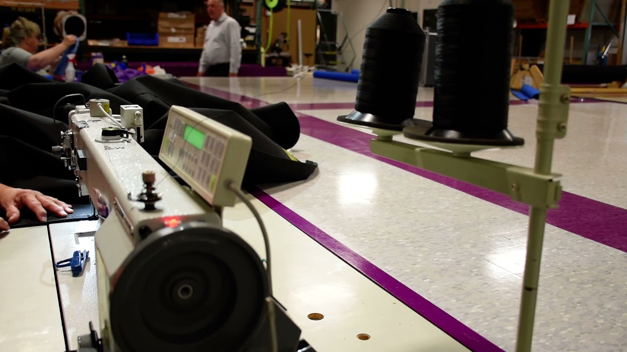 Kentek Laser Barrier Curtain Manufacturing - YouTube