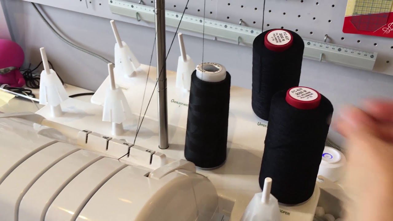 MadeByMelie - Le point FLATLOCK - baby lock - YouTube