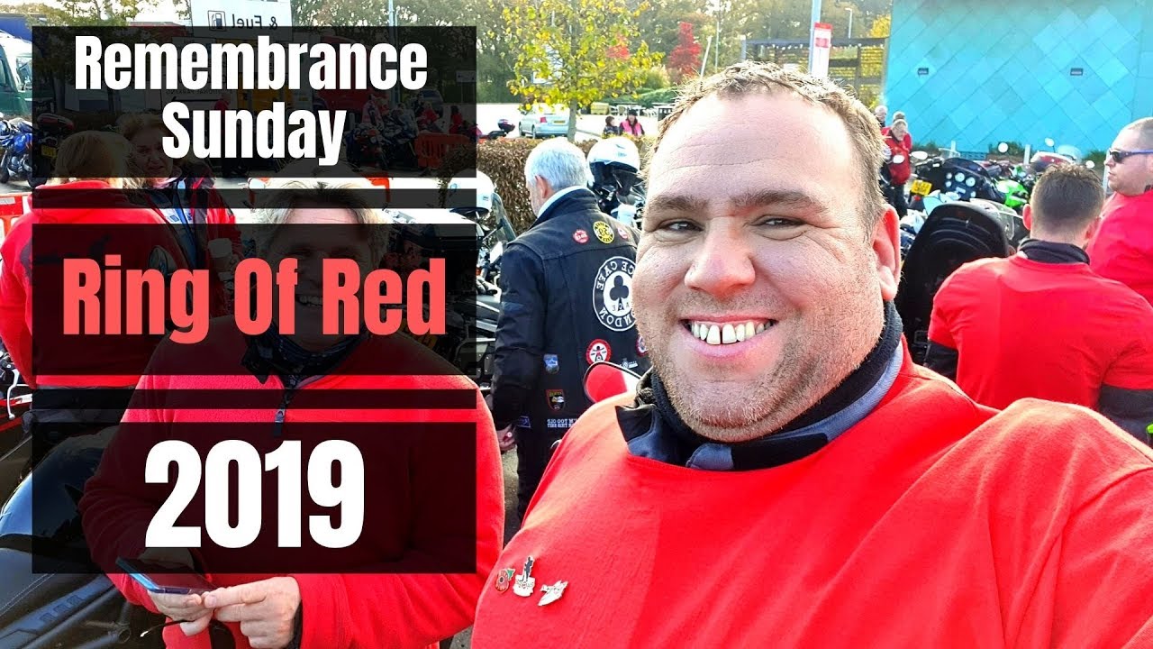 Ring Of Red - M25 - Remembrance Sunday Ride 2019 - YouTube