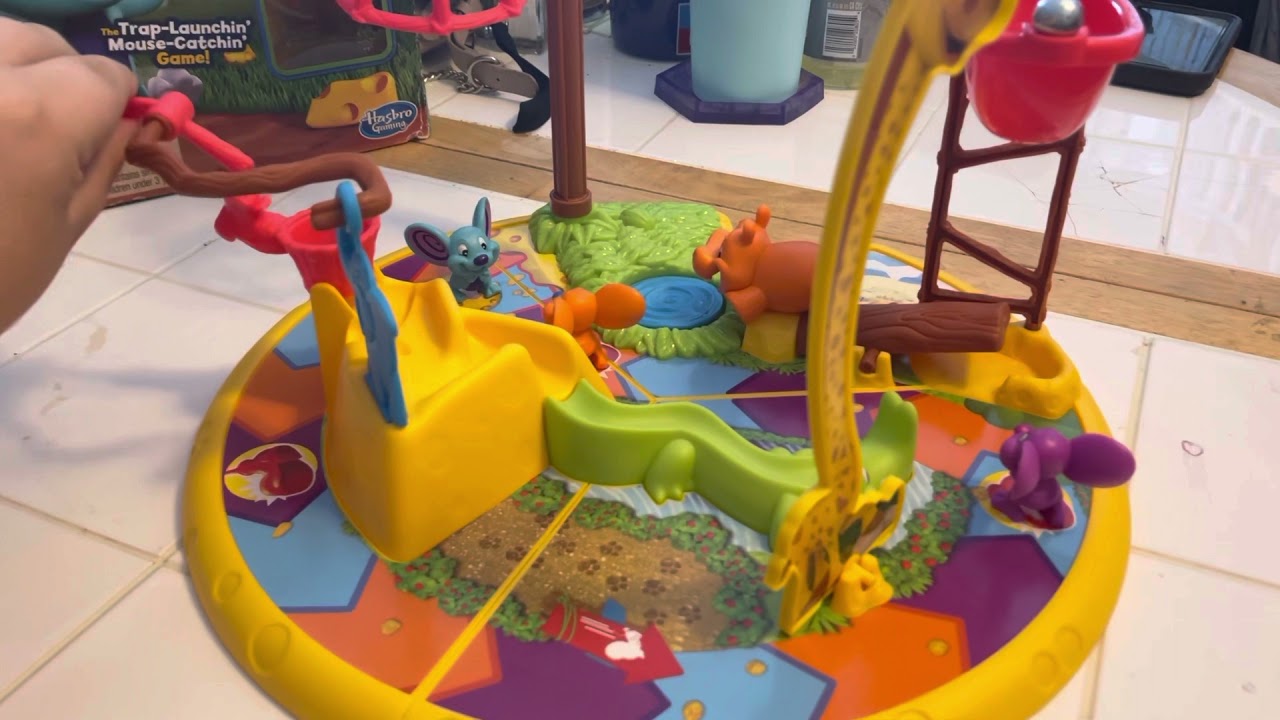 2014 Elefun and Friends Mouse Trap Game in Action - YouTube