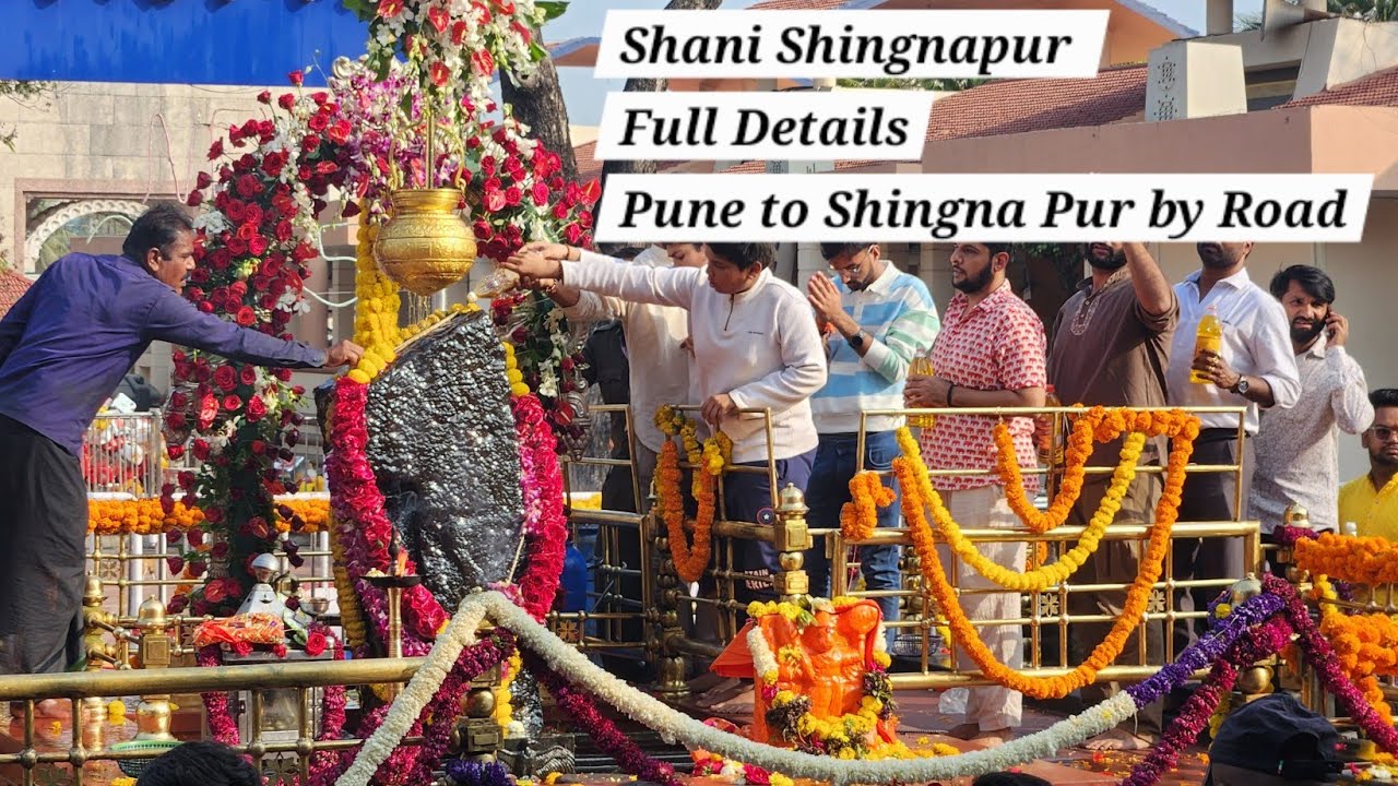Pune to Shani Shingnapur by Road | New Year 2025 First Vlog | Shani Dev ...