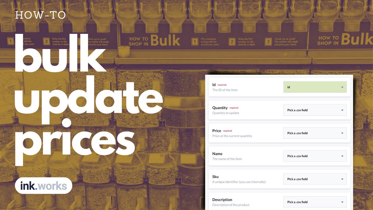 How To - Bulk Update Prices - YouTube