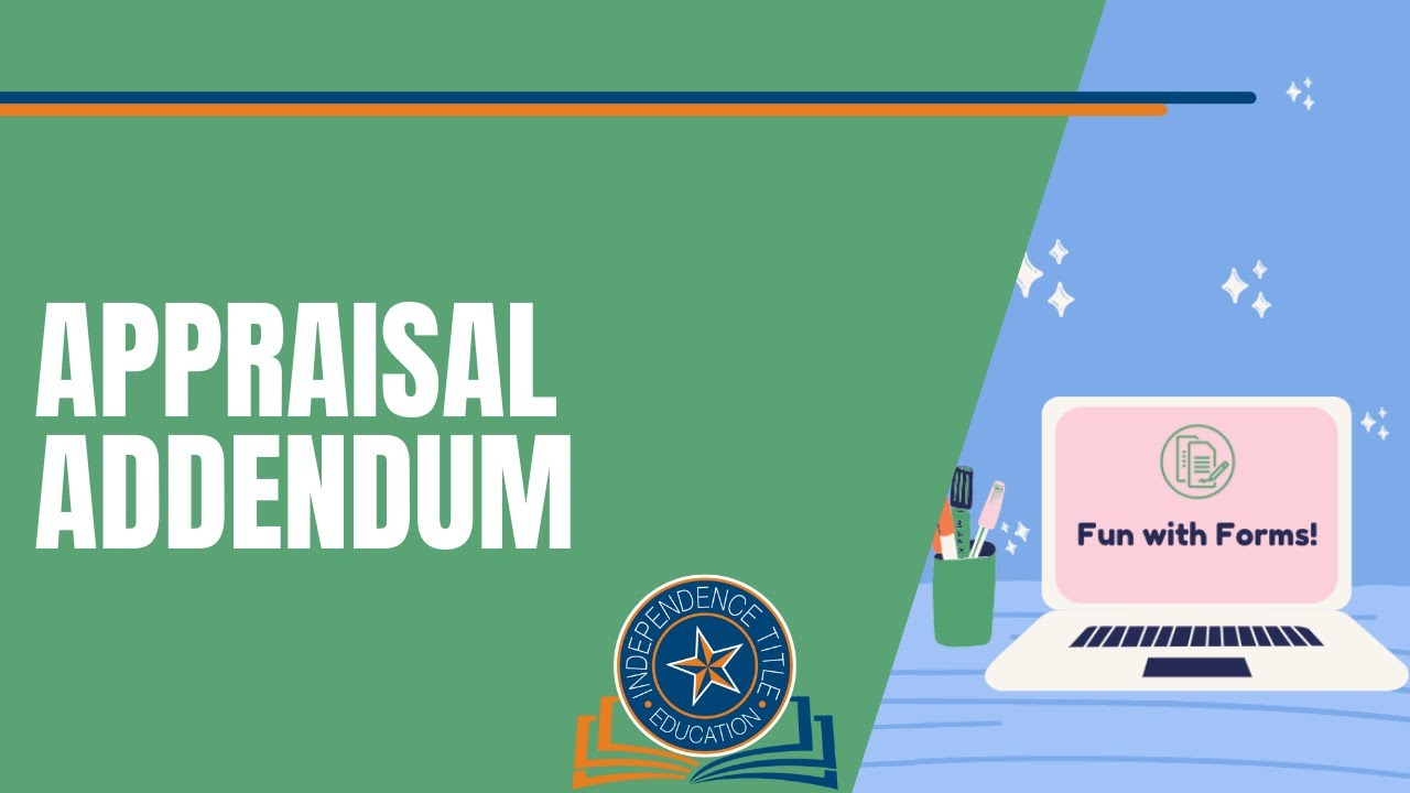 Fun with Forms: Addendum Concerning Right to Terminate Due To Lender's ...