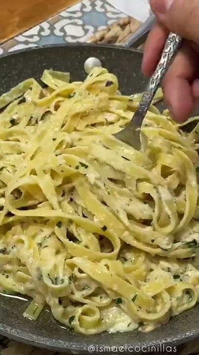 PASTA ALFREDO🤌 - YouTube
