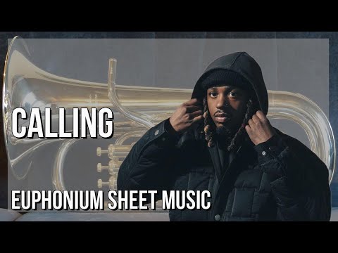 SUPER EASY Euphonium Sheet Music: How to play Calling - YouTube