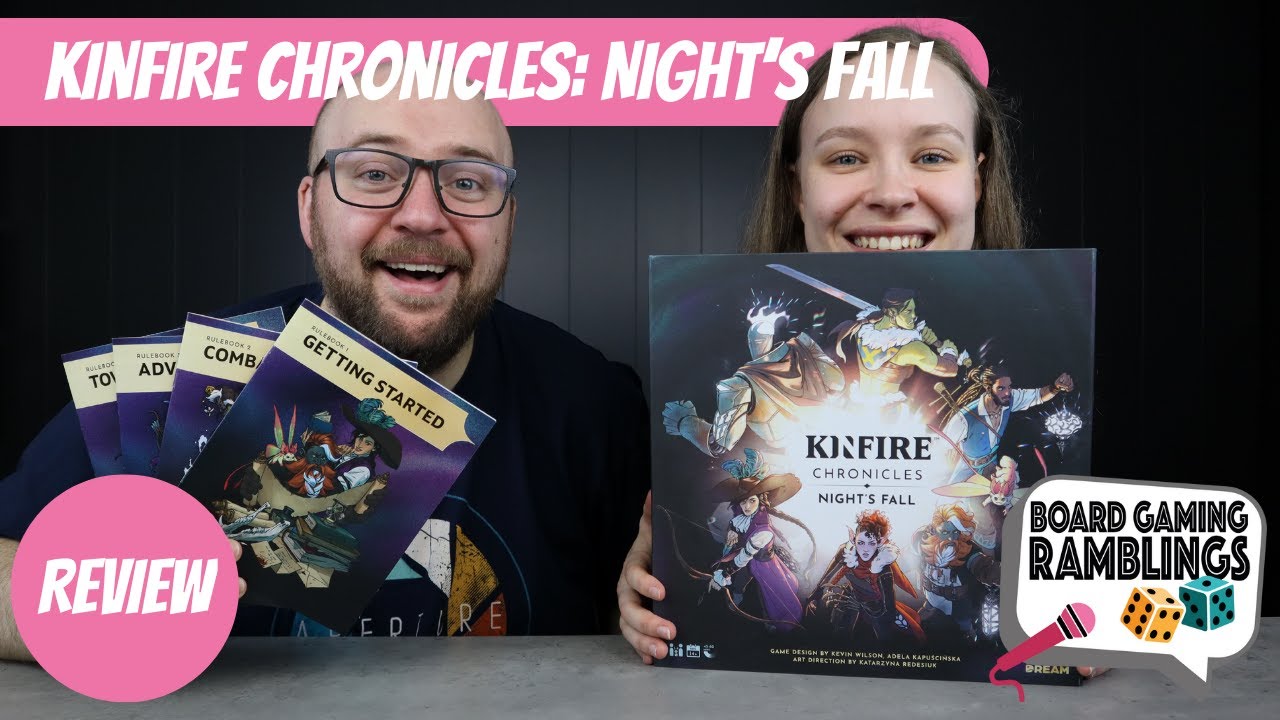 Kinfire Chronicles - Spoiler Free Board Game Review - YouTube