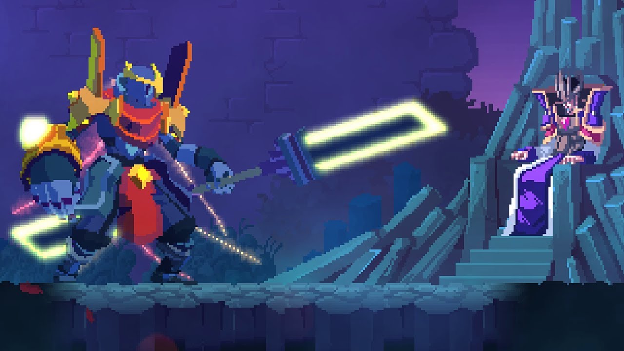 Dead Cells - Hand of the King Final Boss Fight & Ending - YouTube