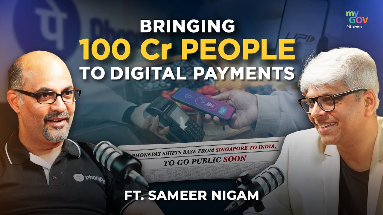 India’s Fintech Revolution EXPLAINED | PhonePe CEO Sameer Nigam on UPI, Startups & Global ...