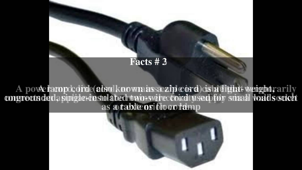 Power cord Top # 6 Facts - YouTube