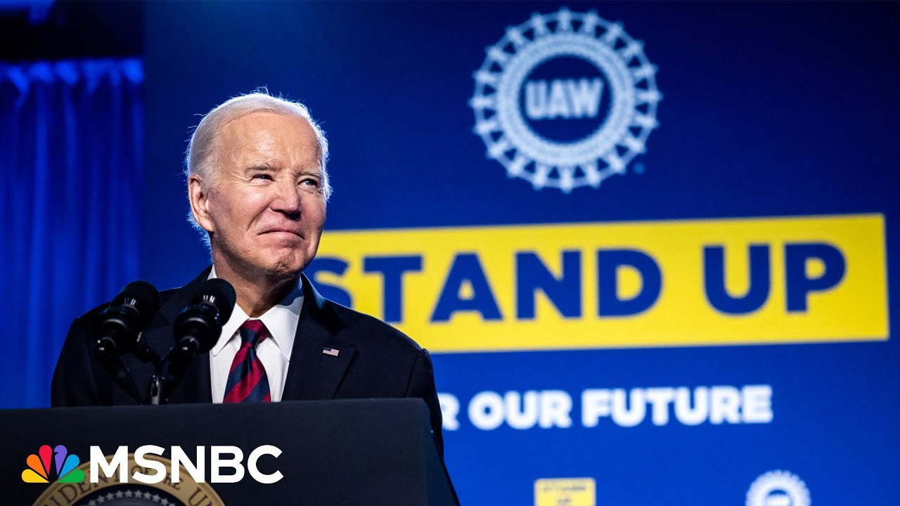 Backing Biden, United Auto Workers boss Shawn Fain says Trump serves ...