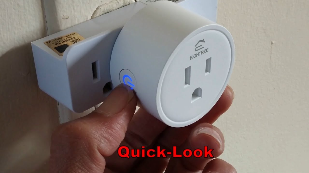 EIGHTREE Smart Plug connection to Alexa... CORRECTLY! / Quick-Look ...