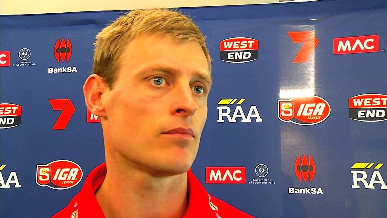 Ben Warren 2014 SANFL Semi-Final press conference interview - YouTube