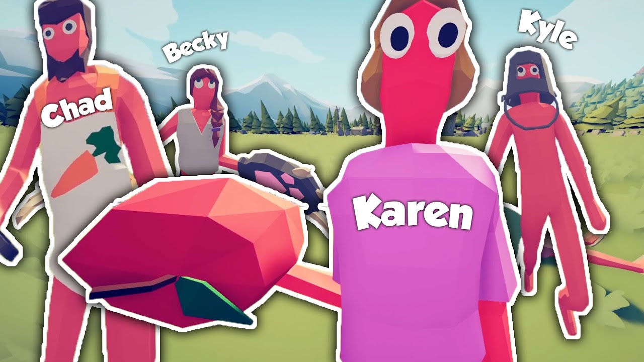 When the Executioner is Karen... Unit Creator TABS Totally Accurate ...