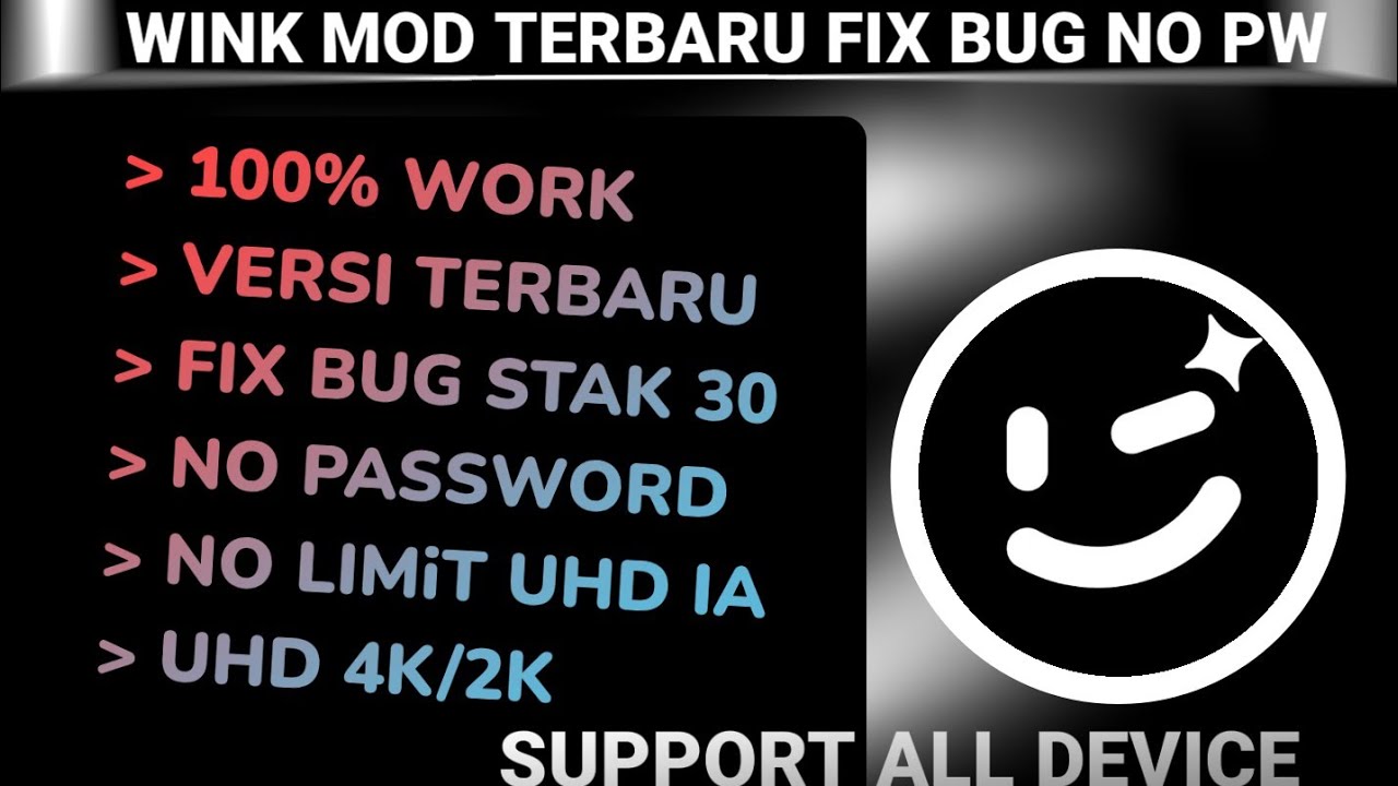 WINK VIP PREMIUM MOD VERSI TERBARU NO PASSWORD!!😱😱😱 - YouTube