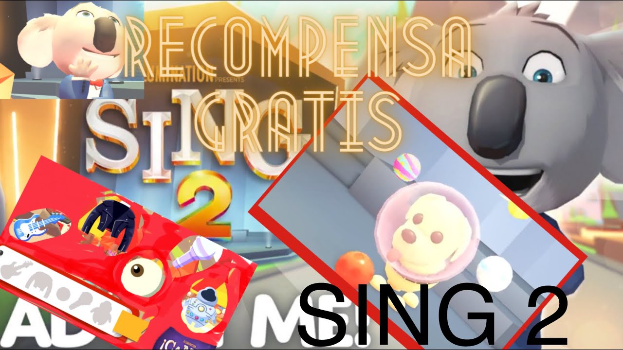 “NUEVO evento de SING 2 en ADOPT ME de ROBLOX . Rápido consigue objeto ...