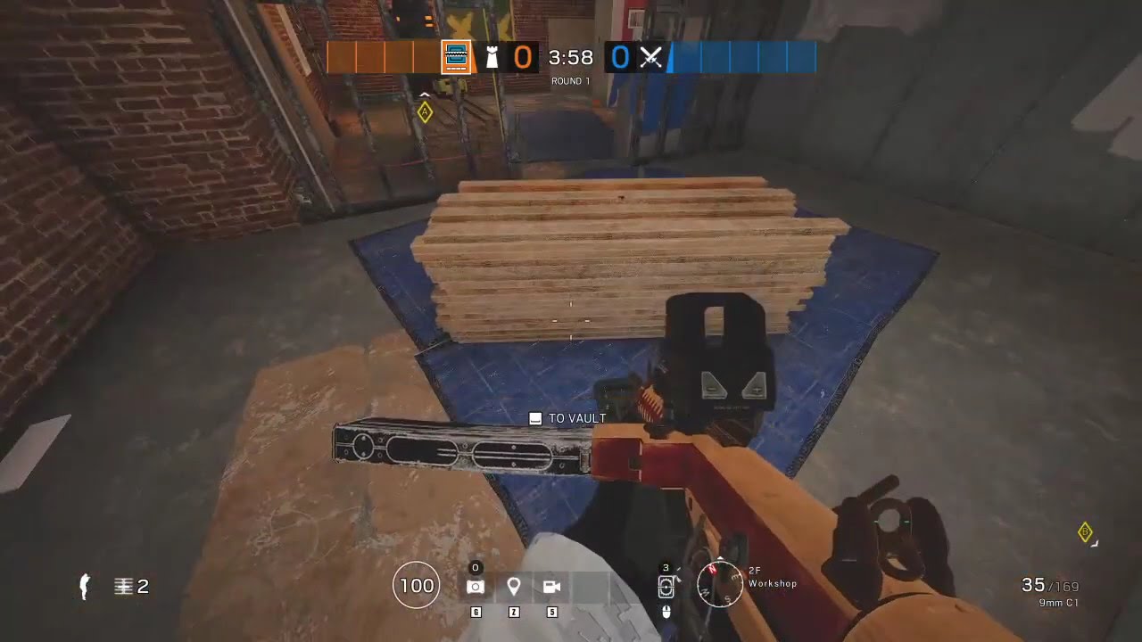 Frost mat 720° Kick Flip - Rainbow Six Siege - YouTube