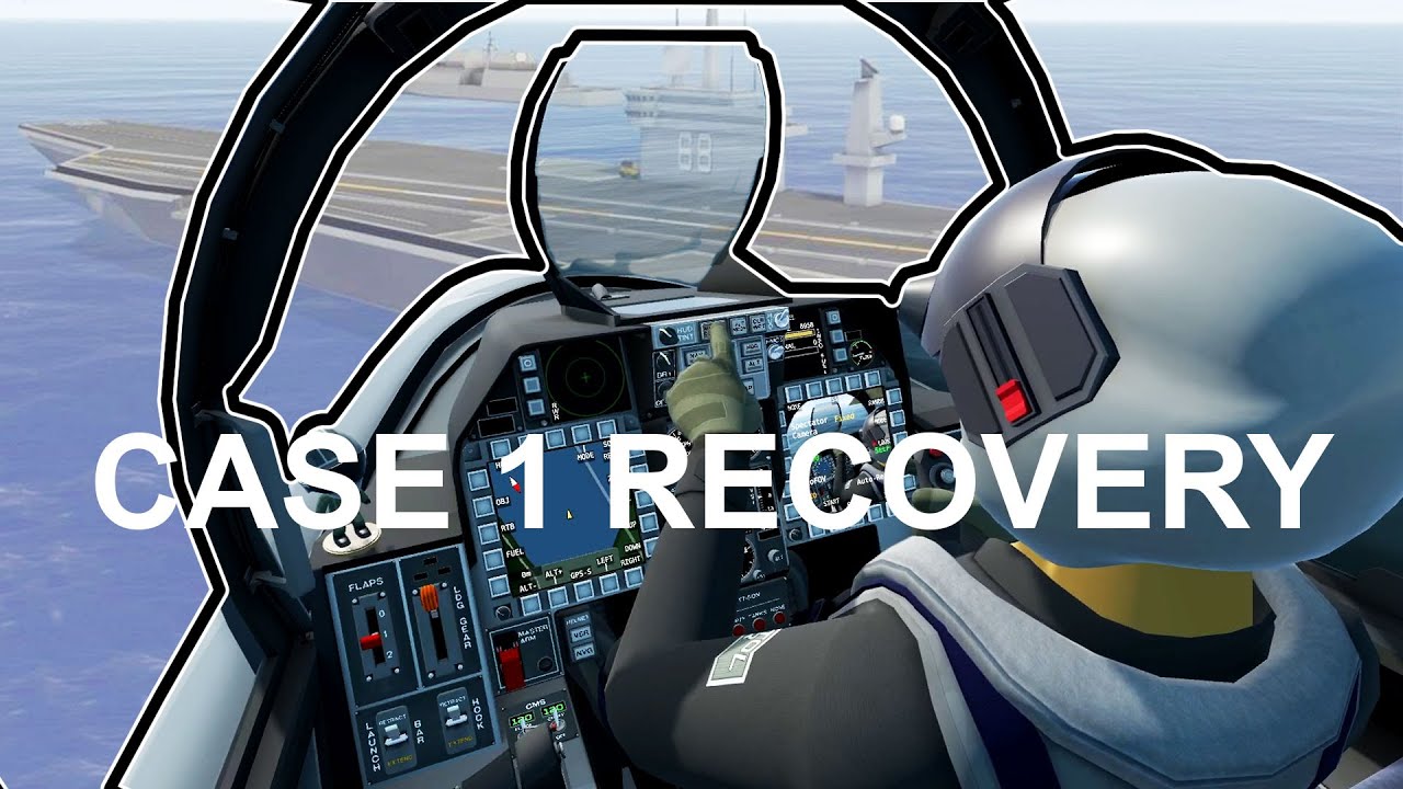 VTOL VR - Case 1 Recovery Carrier Landing Tutorial - YouTube