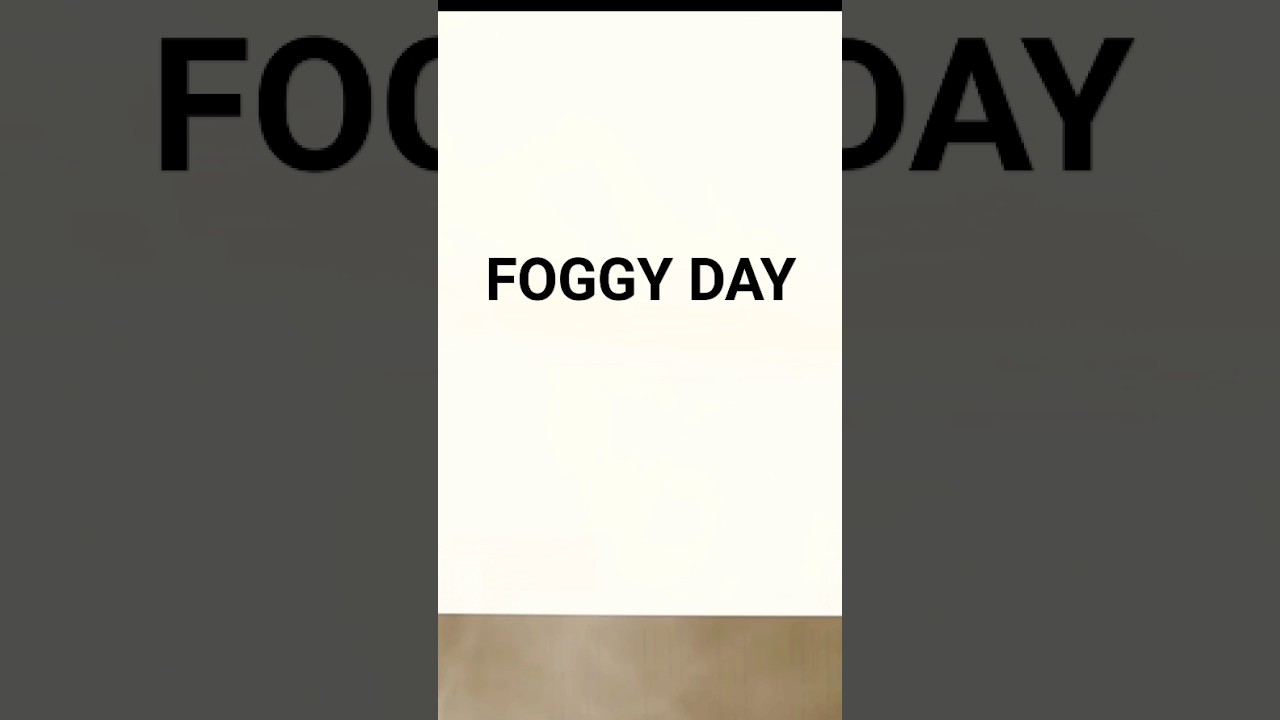 Foggy Day Official Animated Trailer | Credits to: @Ariqplays - YouTube