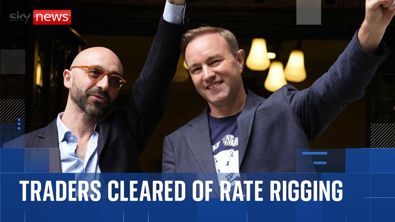 Traders jailed for interest rate rigging have convictions overturned ...