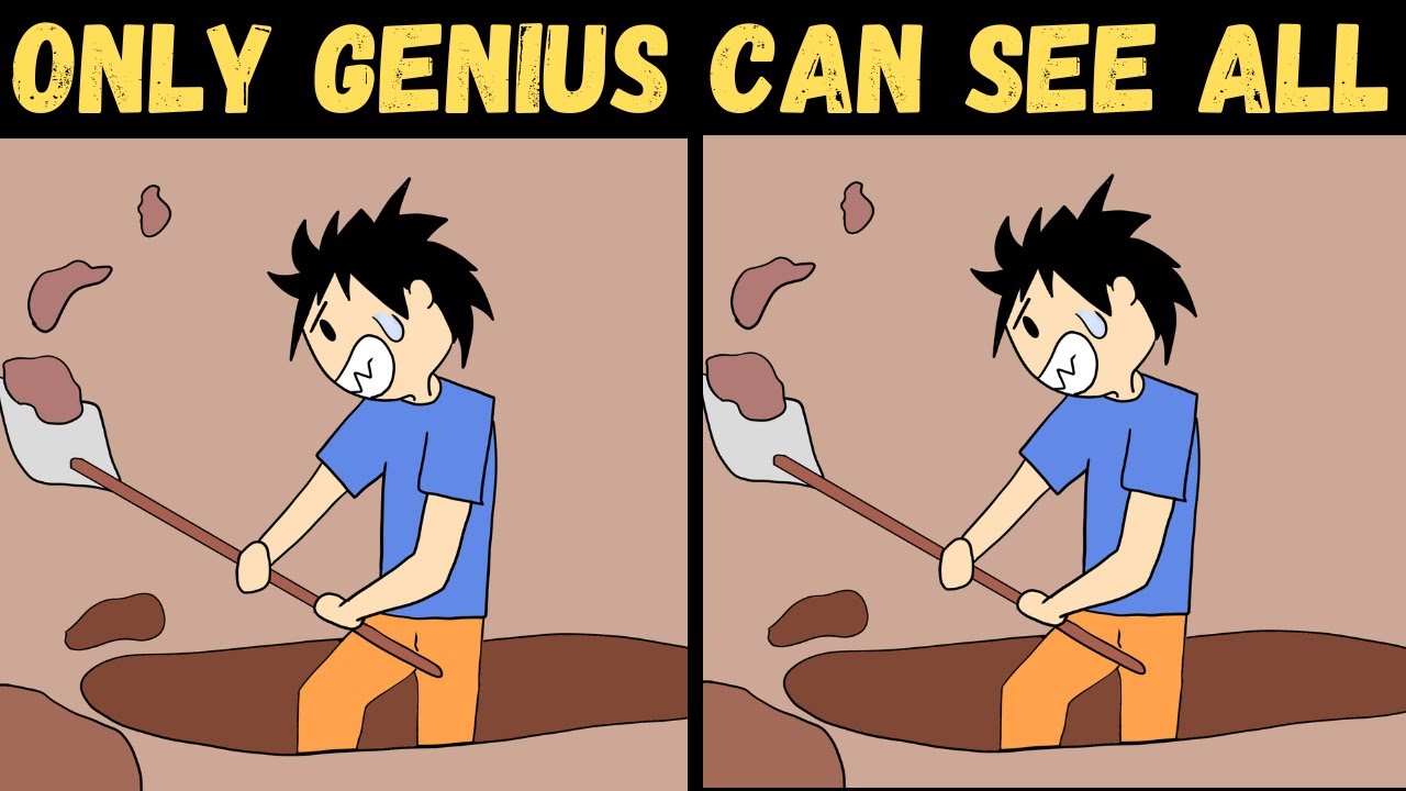 SPOT THREE DIFFERENCES - 99% Of The People Cannot See All - Fun Puzzle ...