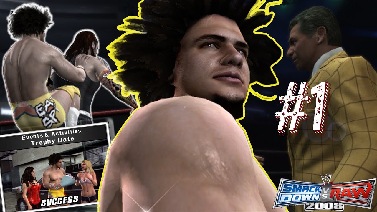 "New Face of the Brand" - WWE SvR '08 24/7 Mode - #1 - YouTube