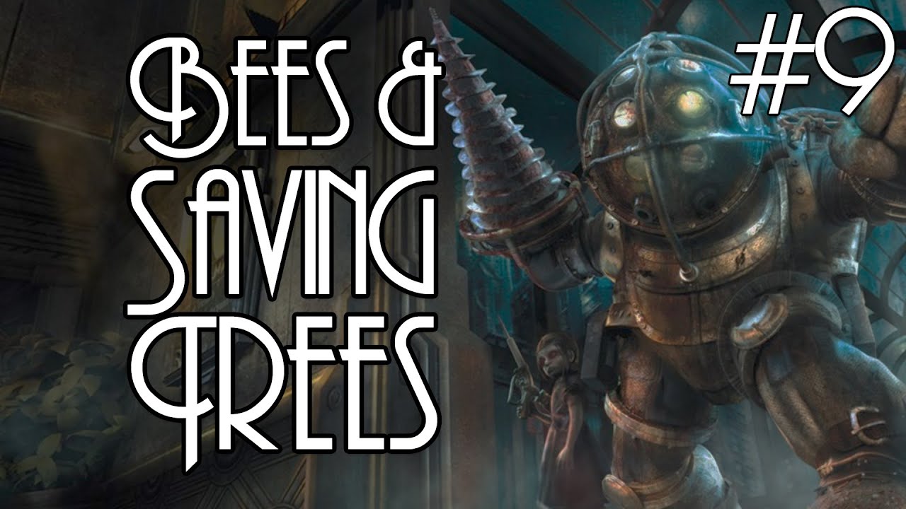 Covered in Bees and Saving Trees! Ellen Plays BioShock for the First ...
