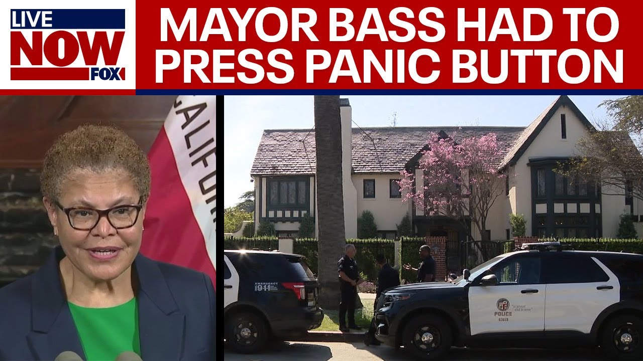 LA Mayor Karen Bass home during break-in | LiveNOW from FOX - YouTube